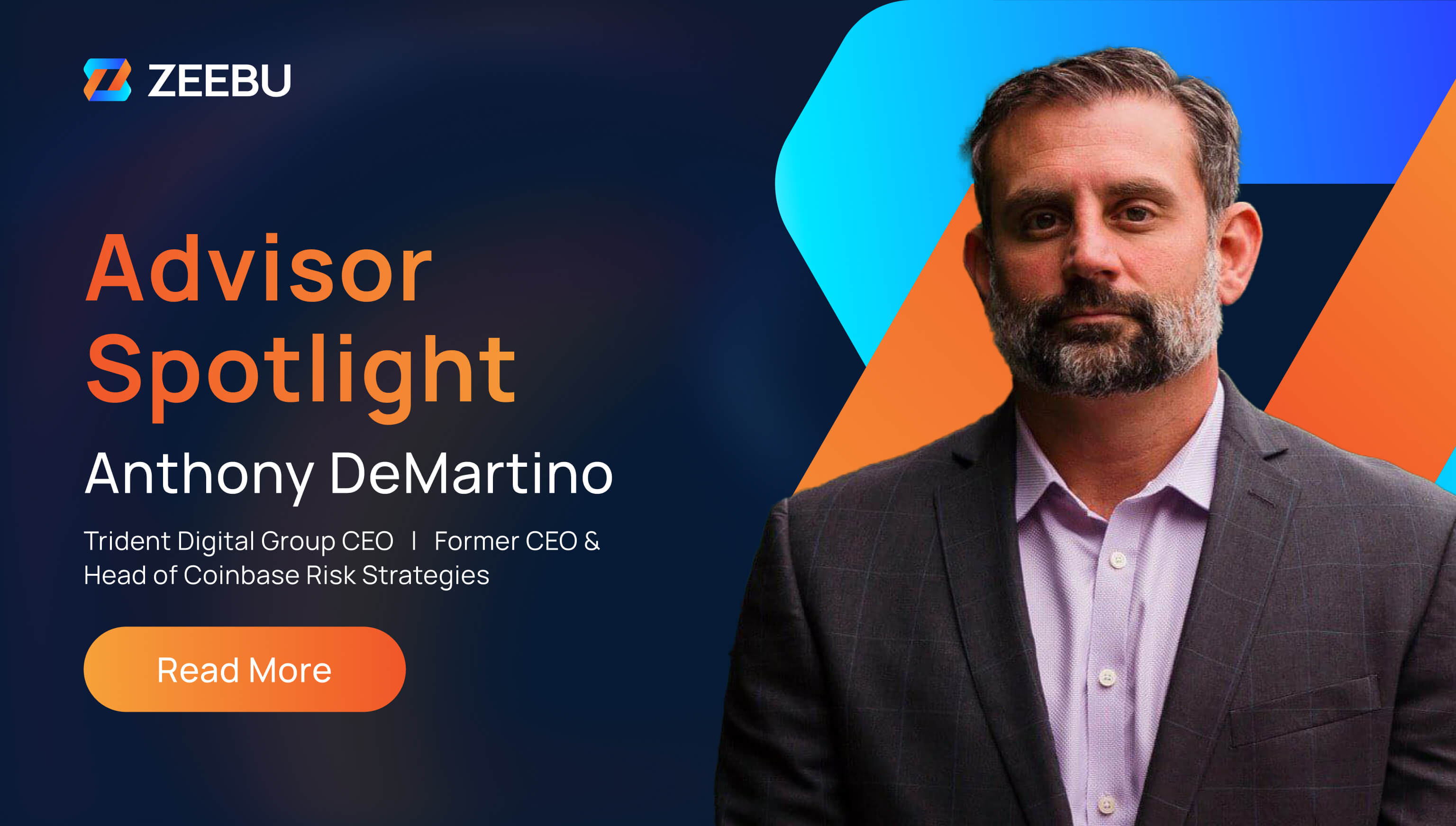 Former Head of Coinbase Risk Strategies, Anthony DeMartino Joins Zeebu ...