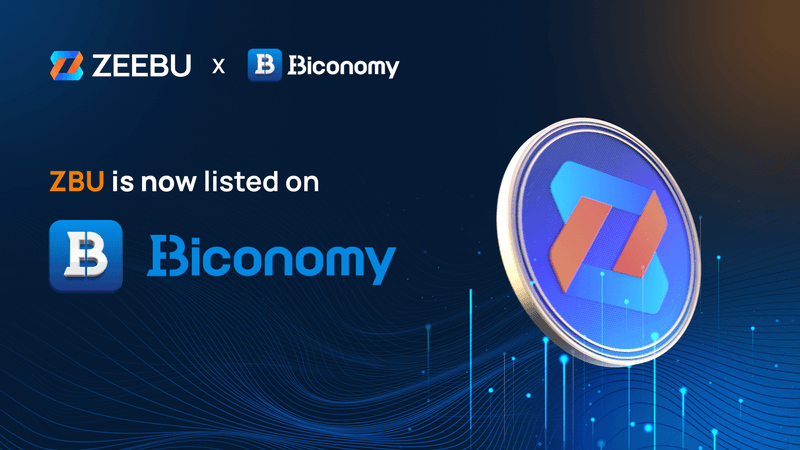 Zeebu (ZBU) Token is Now Listed on Biconomy