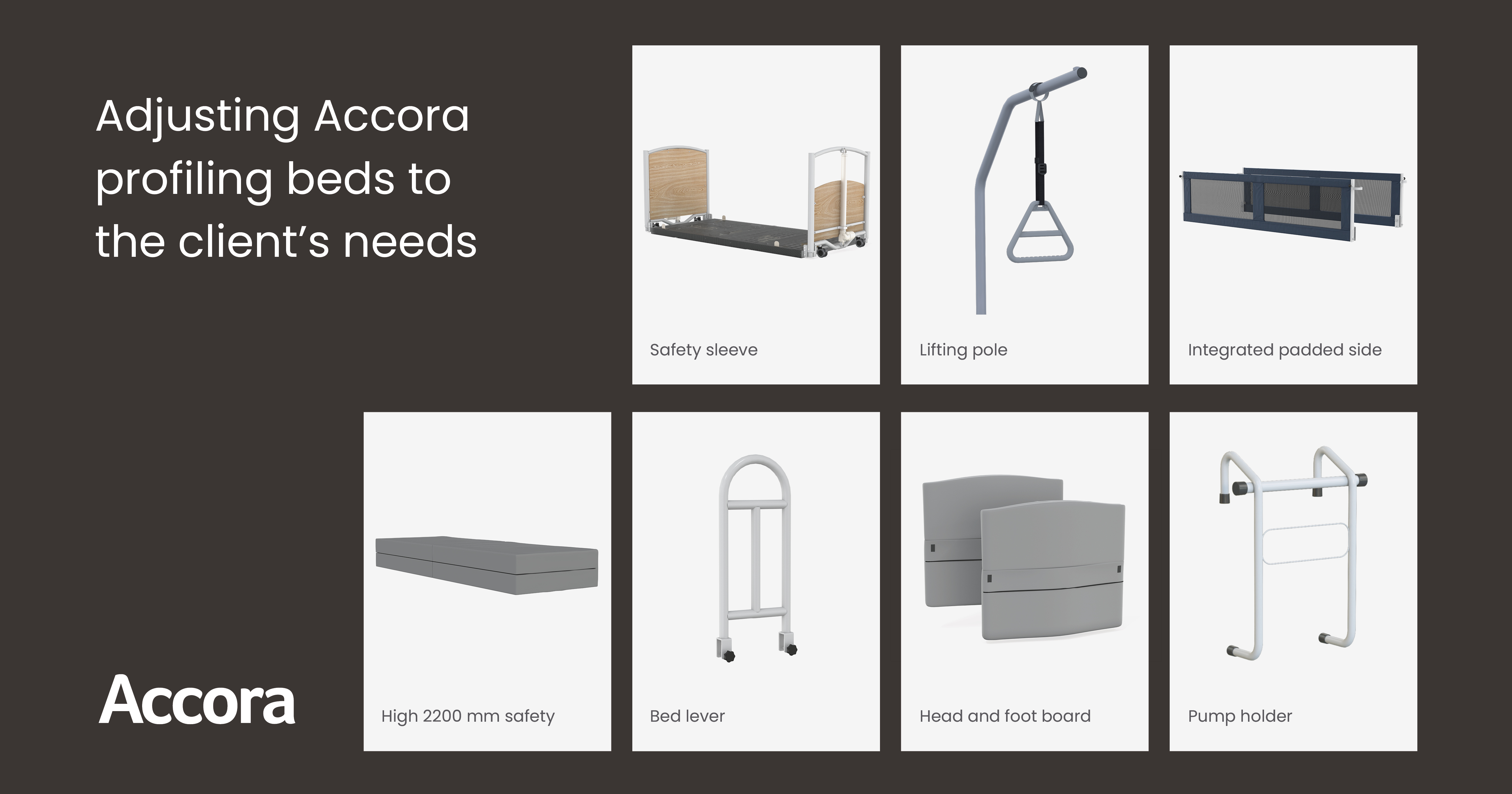 Accessories for Accora Profiling Beds | Bed Accessories