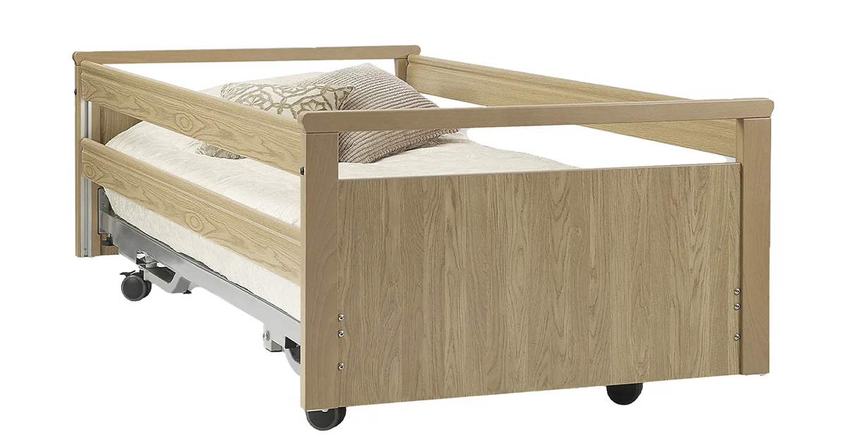 Altida Wooden Side Rails | Low Bed Accessories | Accora