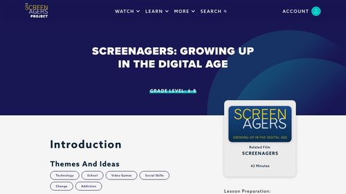 The Screenagers Project