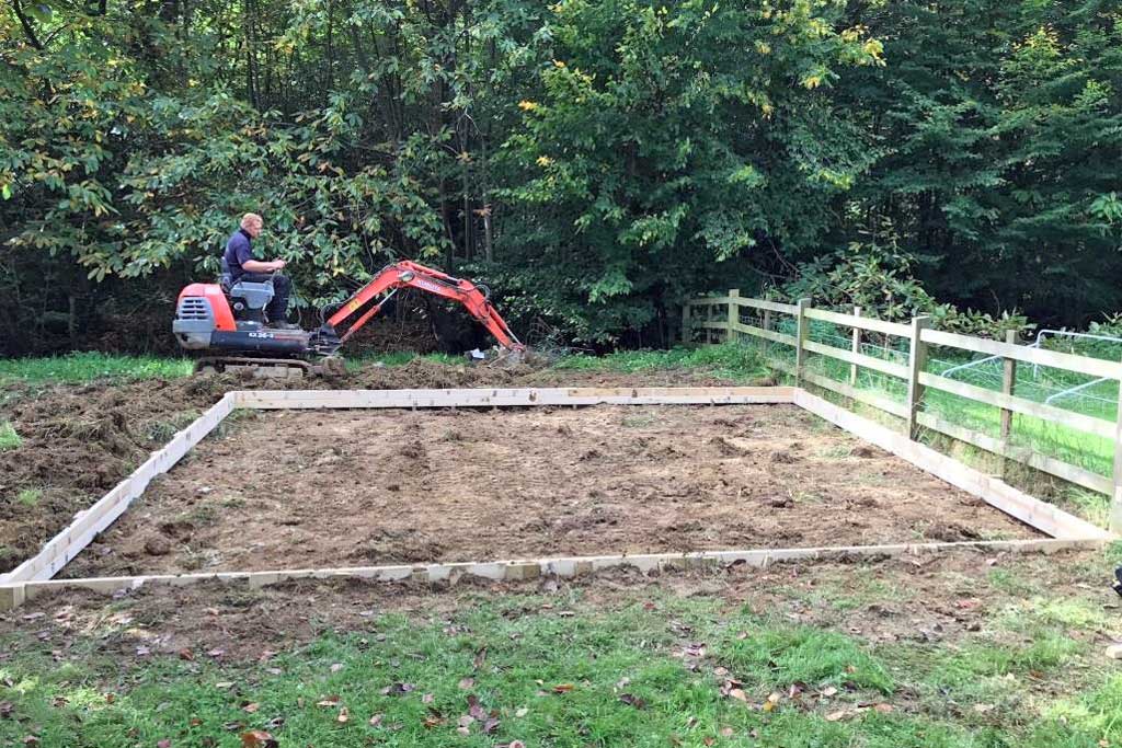 Groundworks For Timber Buildings | Olson Timber Buildings