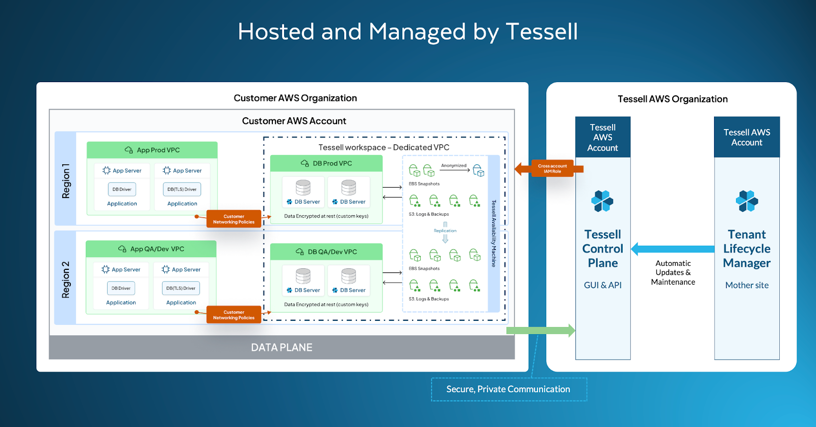 Tessell Hosting Choices | Tessell