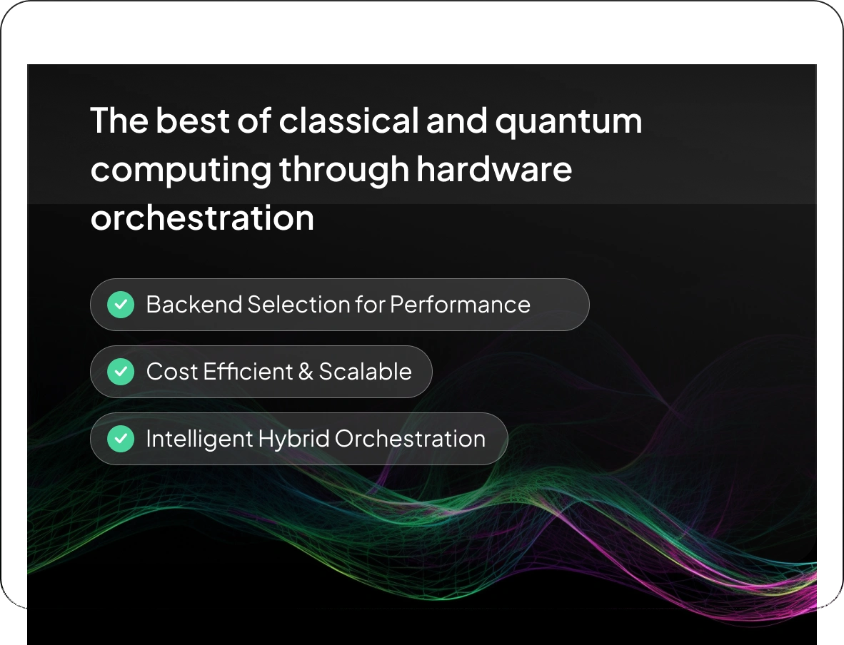 Quantagonia: Hybrid Classical/Quantum Computing Software