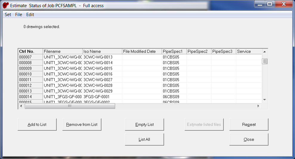 Estimating Based on IDF or PCF Files - SpoolFab Piping Isometrics ...