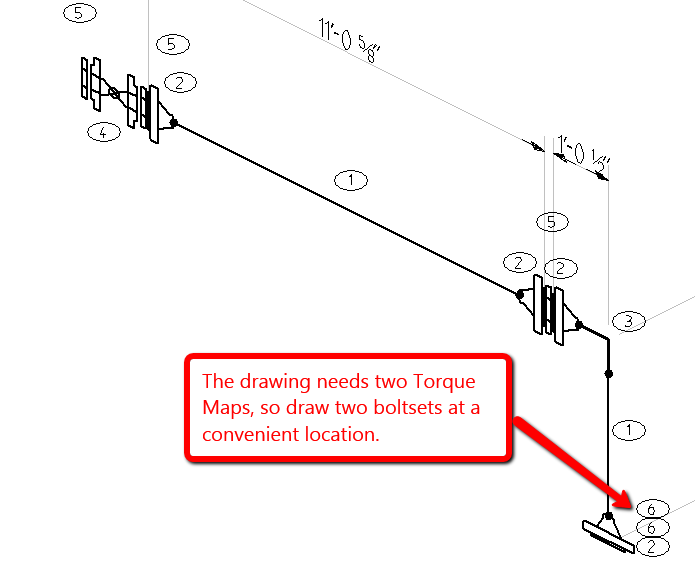 Torque Mapping Boltups - SpoolFab Piping Isometrics Drawing Software