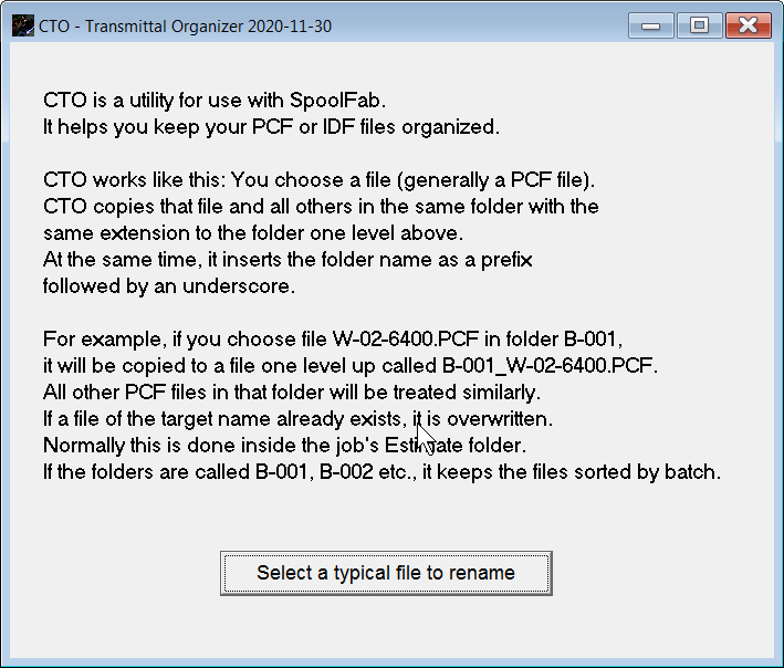 CTO Utility for PCF and IDF Files - SpoolFab Piping Isometrics Drawing ...