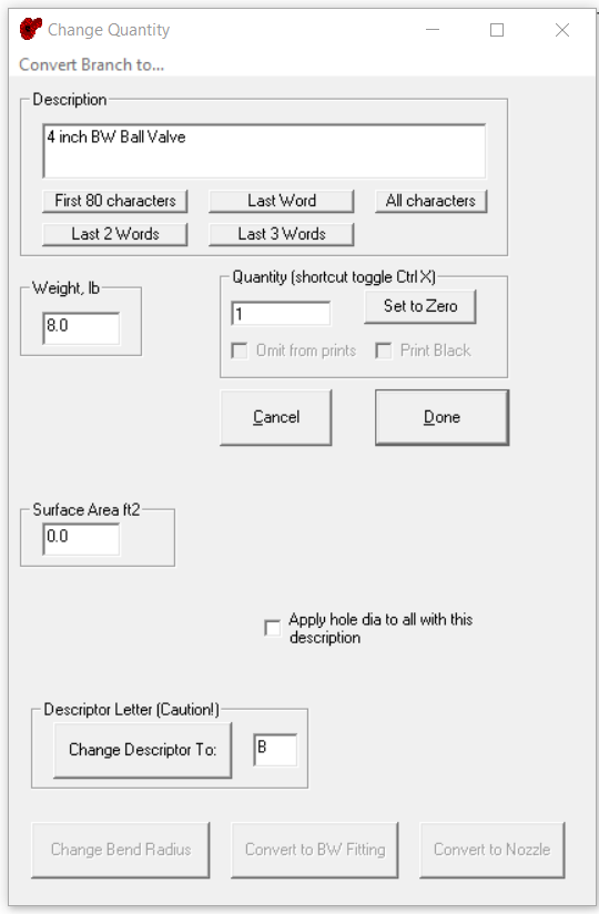 Drawing Valves - SpoolFab Piping Isometrics Drawing Software