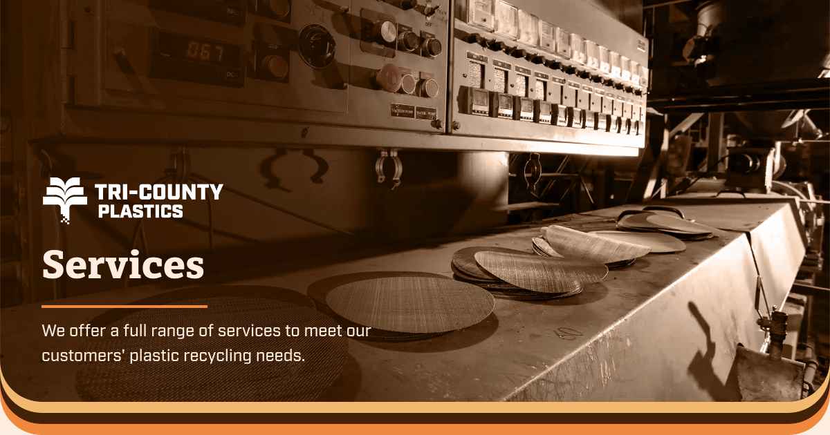 Plastics Recycling Services | PVC | Shred Grind Toll Service