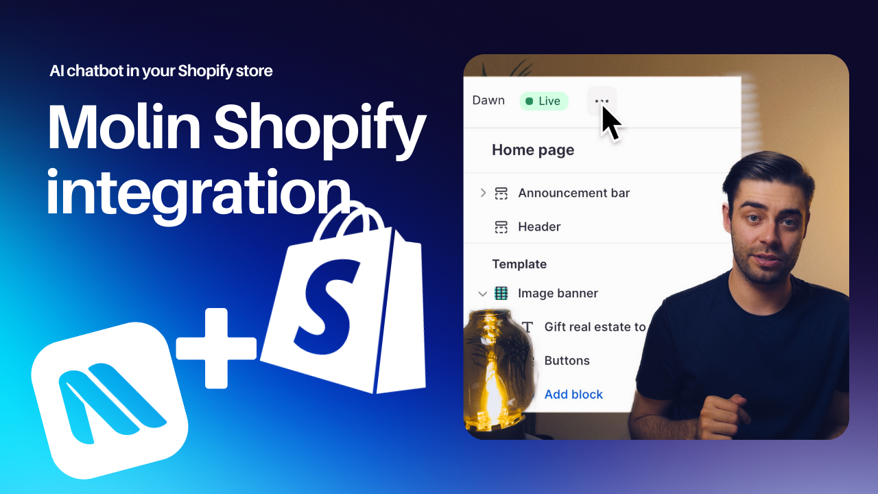 Molin AI — Cut your customer support by 70% with AI