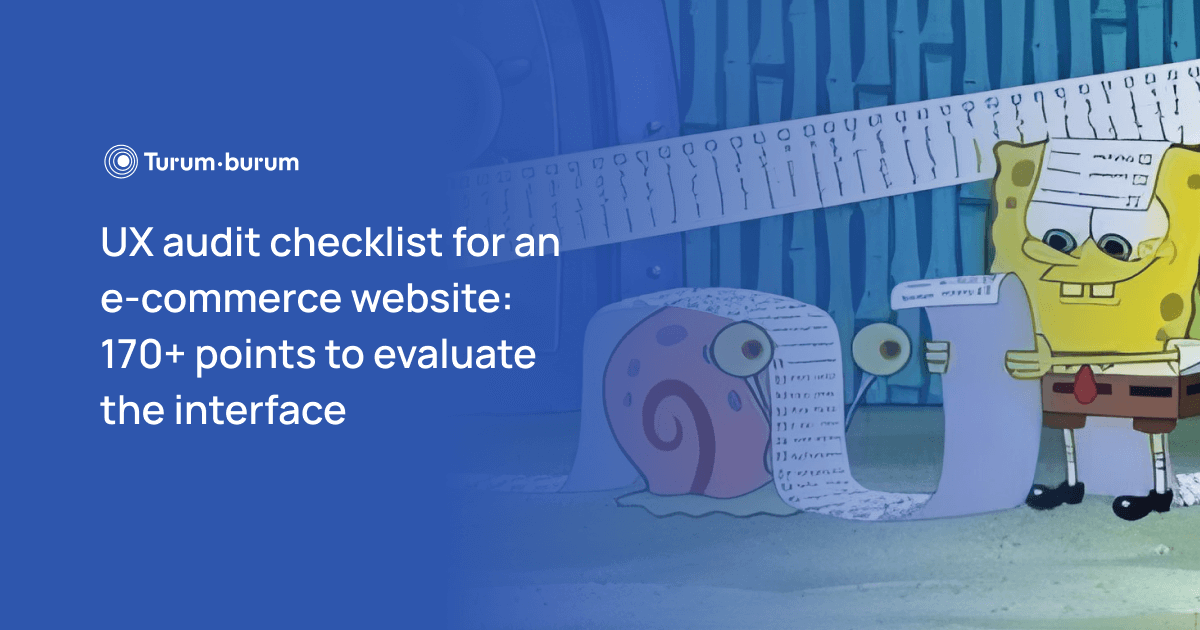 A Comprehensive UX Audit Checklist with 170 Points for Interface ...