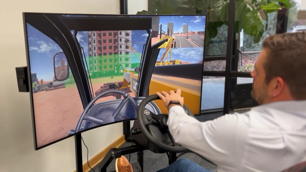 Creating a Construction Telehandler Simulator Hardware-Software System ...
