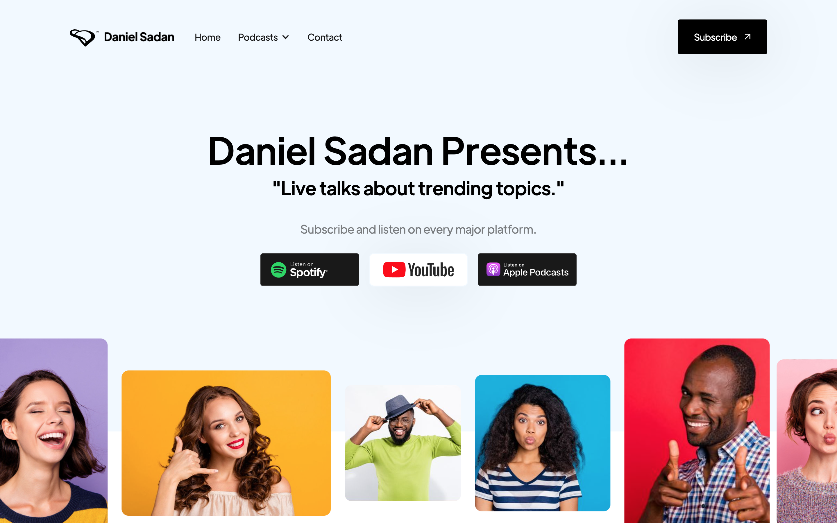 Daniel Sadan Presents | Media & Entertainment Company