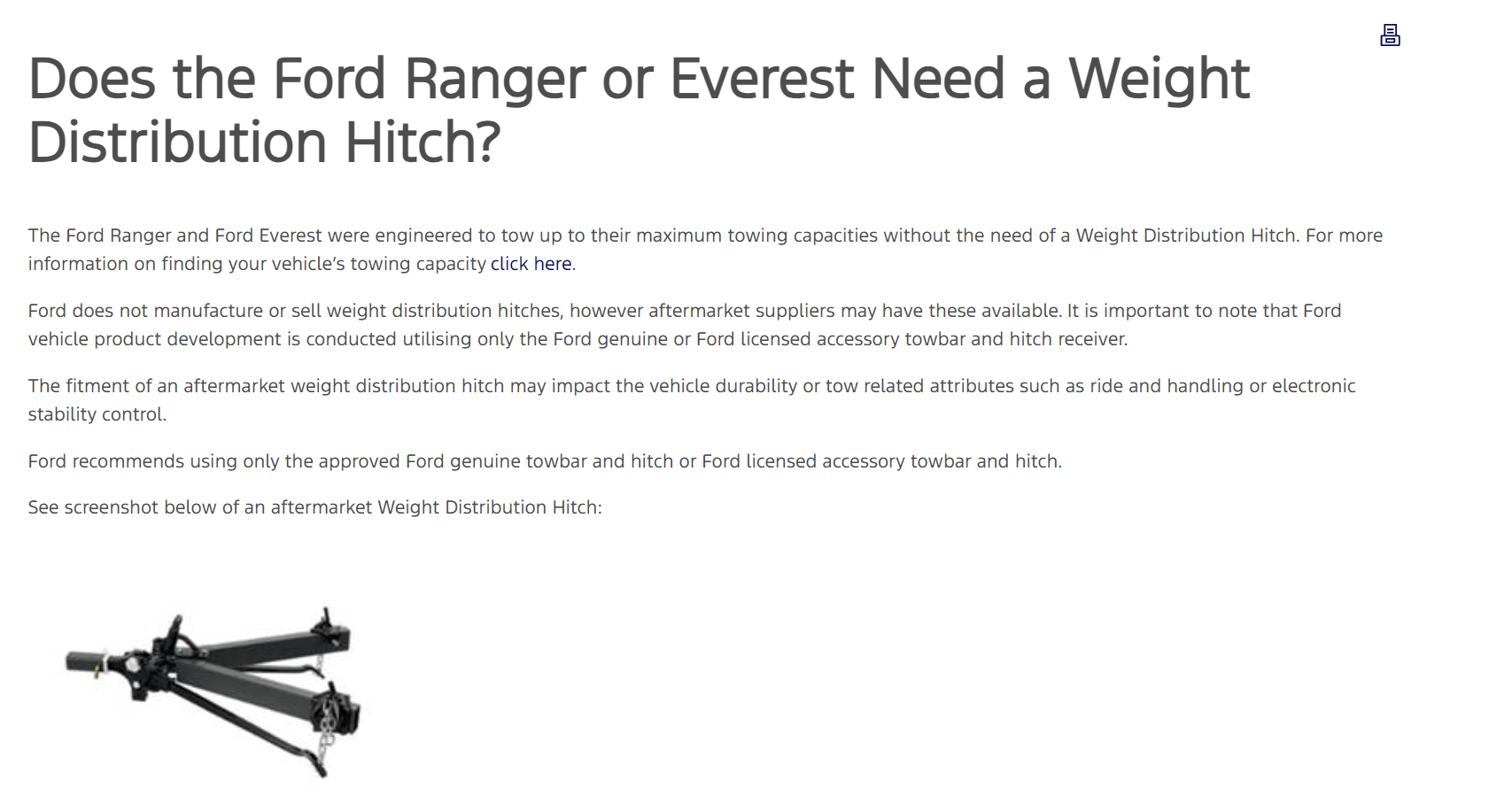Ford Ranger Wildtrak Towing Capacity: A Detailed Examination