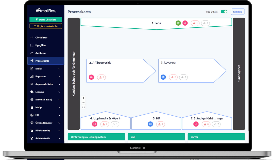 Processkartläggning | AmpliFlow