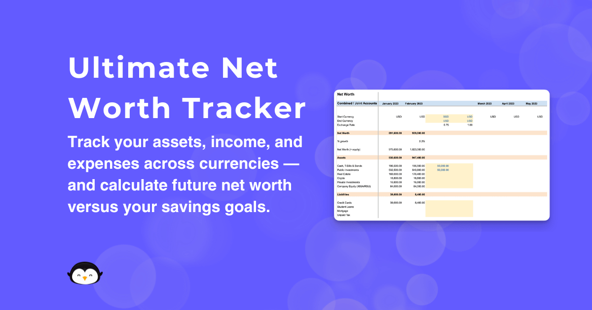 Net Worth Excel Template