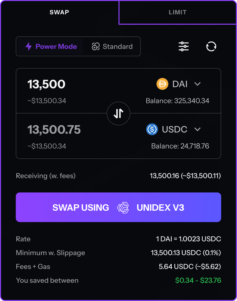 UniDex Exchange