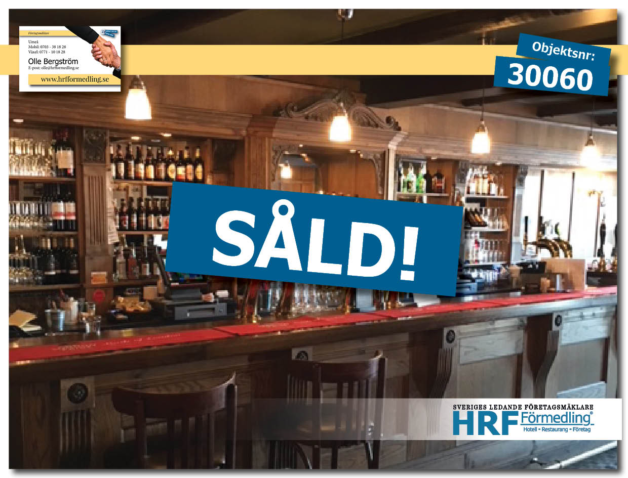 Genuin Engelsk Pub / Hög Omsättning / Trivsam Engelsk Atmosfär, i – HRF ...