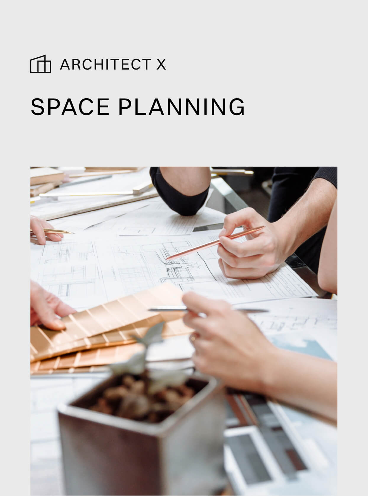 Space Planning - Architect X - Webflow eCommerce website template