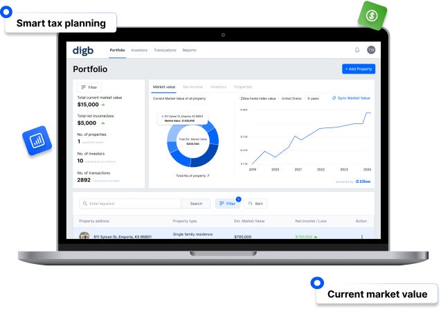 Digb | Optimize taxes on your real estate portfolio