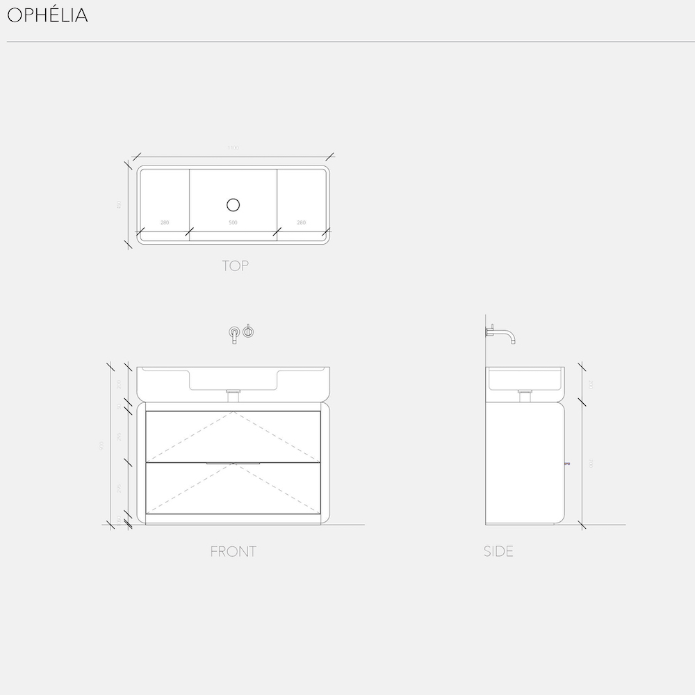 OPHELIA | BATH VANITY