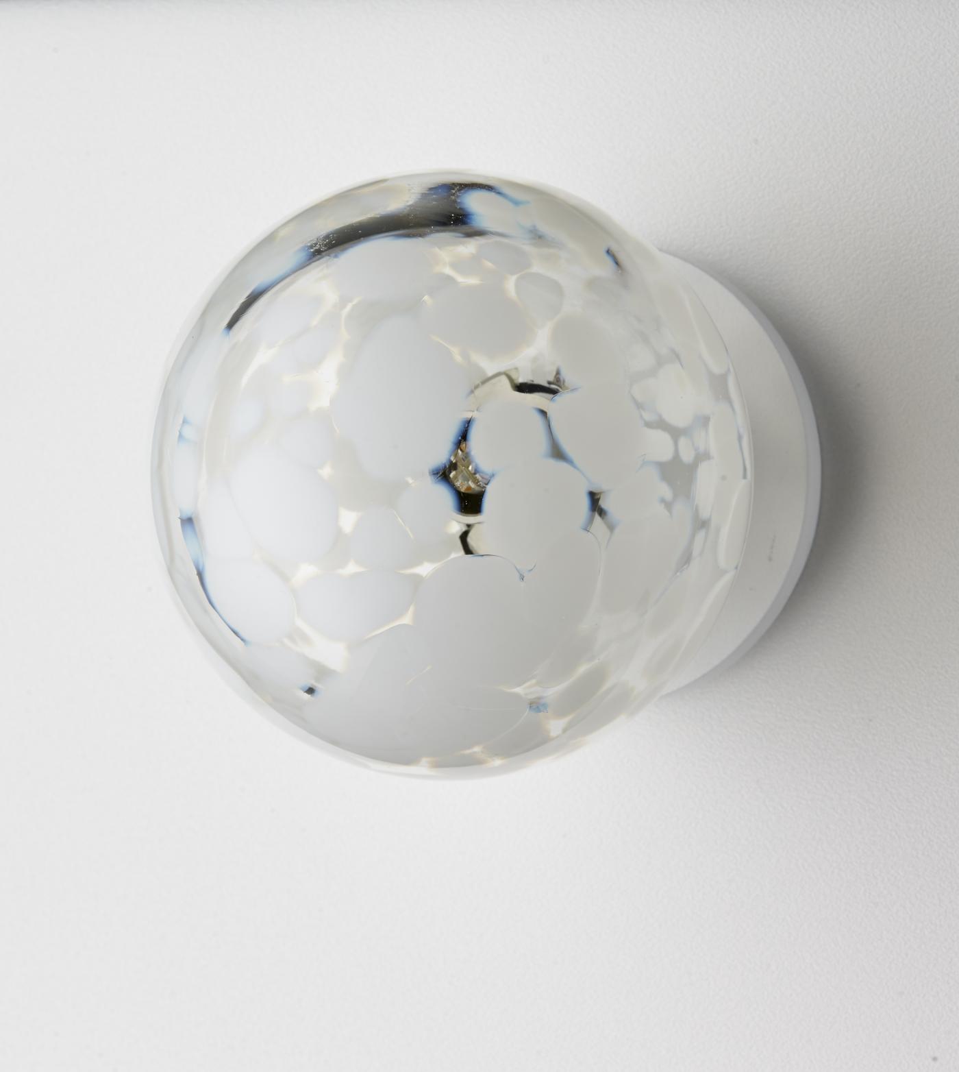 SPOTI WHITE | ROUND WALL SCONCE