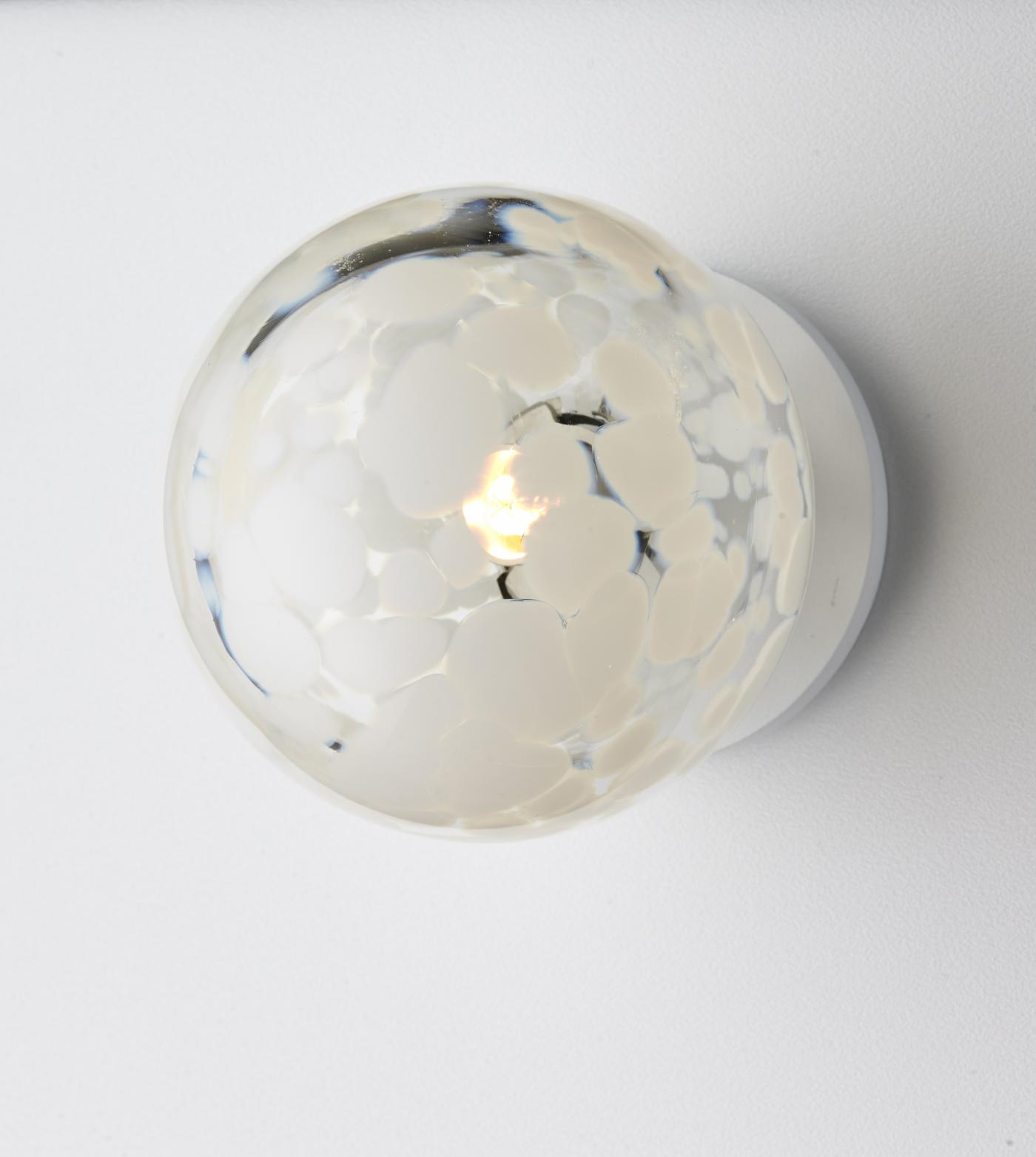 SPOTI WHITE | ROUND WALL SCONCE