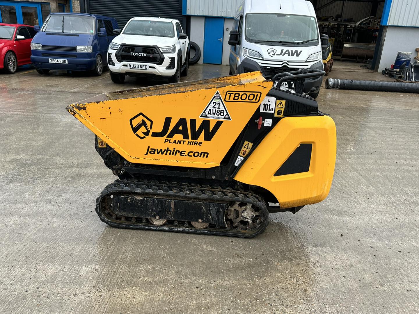 Hire Plant Equipment with JAW Hire