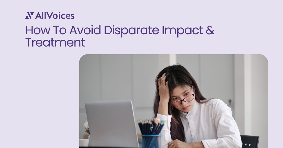 Understanding Disparate Impact & Disparate Treatment | AllVoices