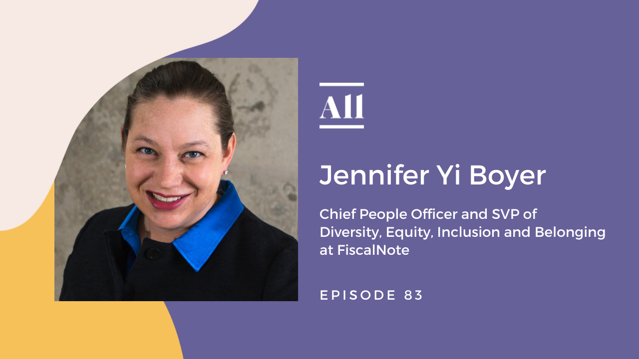 Jennifer Yi Boyer of FiscalNote Talks DEI | AllVoices | AllVoices
