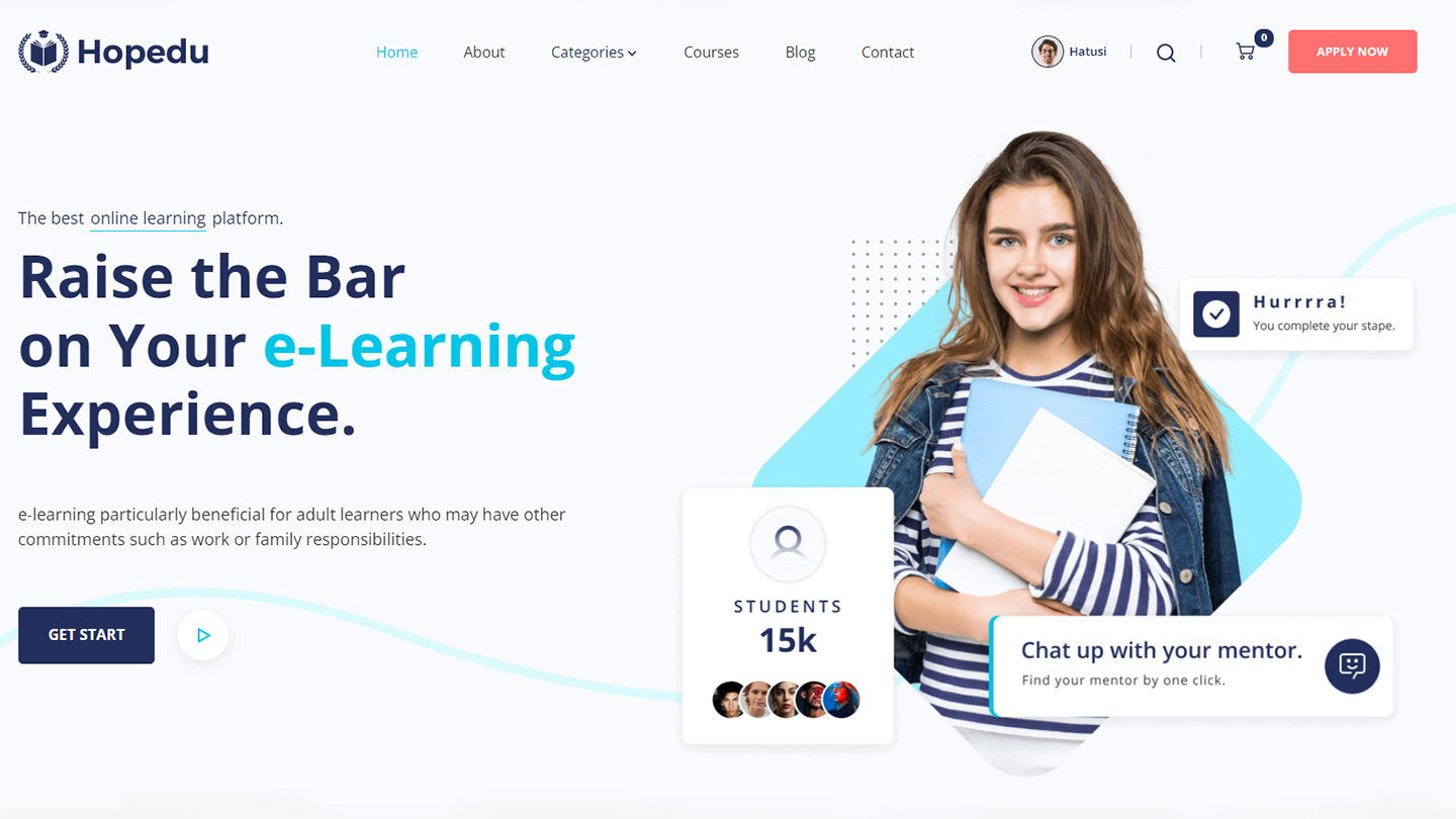 Hopedu – School Website Webflow Template - Brandbes