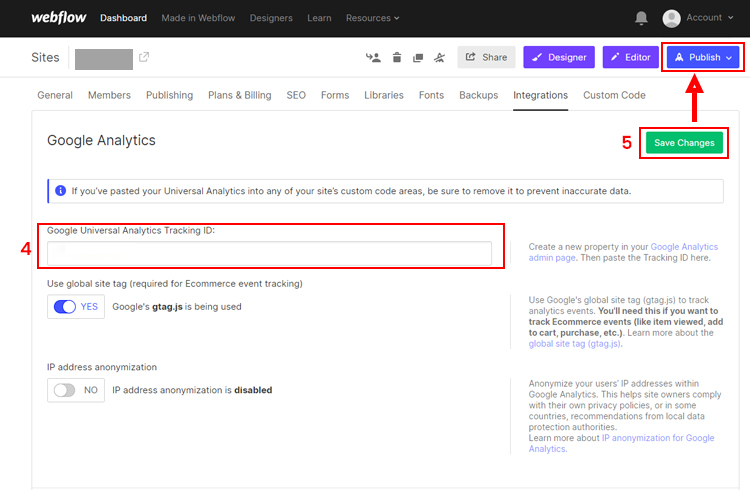 How to Add Google Analytics to Your Webflow Site – Step by Step Guide - Brandbes
