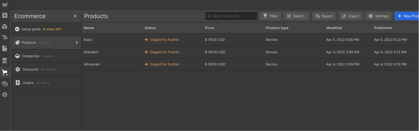 Start Here - TechOS X - Webflow Ecommerce website template