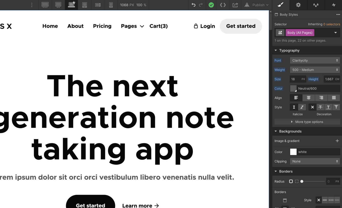 Start Here - TechOS X - Webflow Ecommerce website template