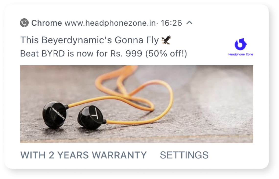 15 Inspiring Web Push Notifications Examples For Your Next Campaign