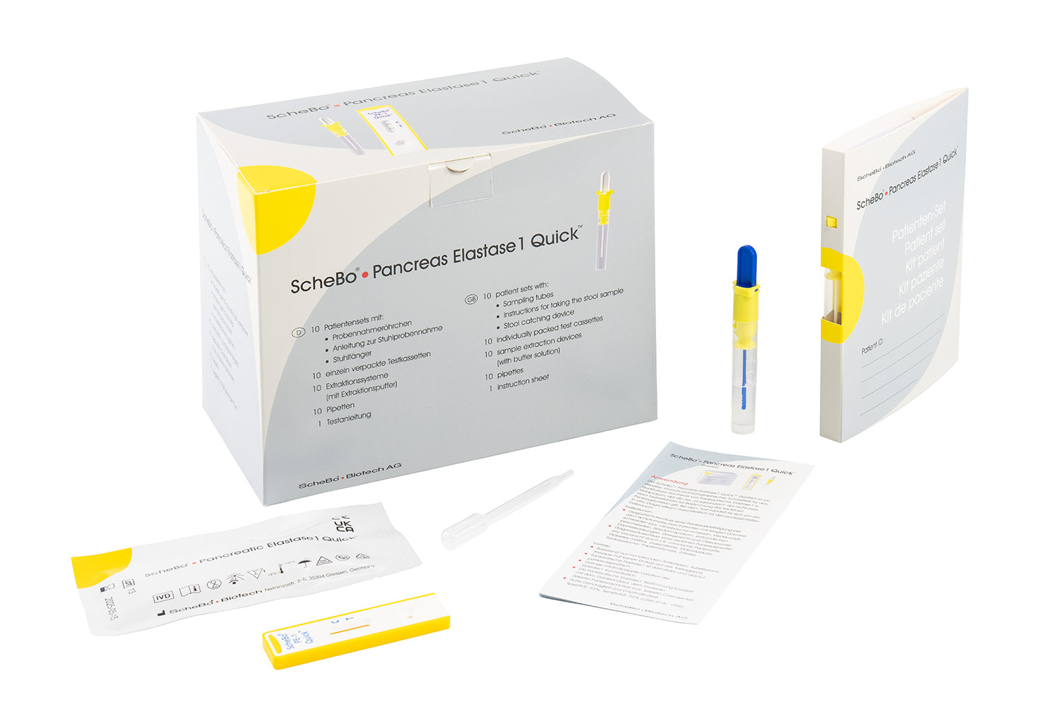 ScheBo® • Pancreas Elastase 1 Quick™ Schnelltest - ScheBo Biotech AG