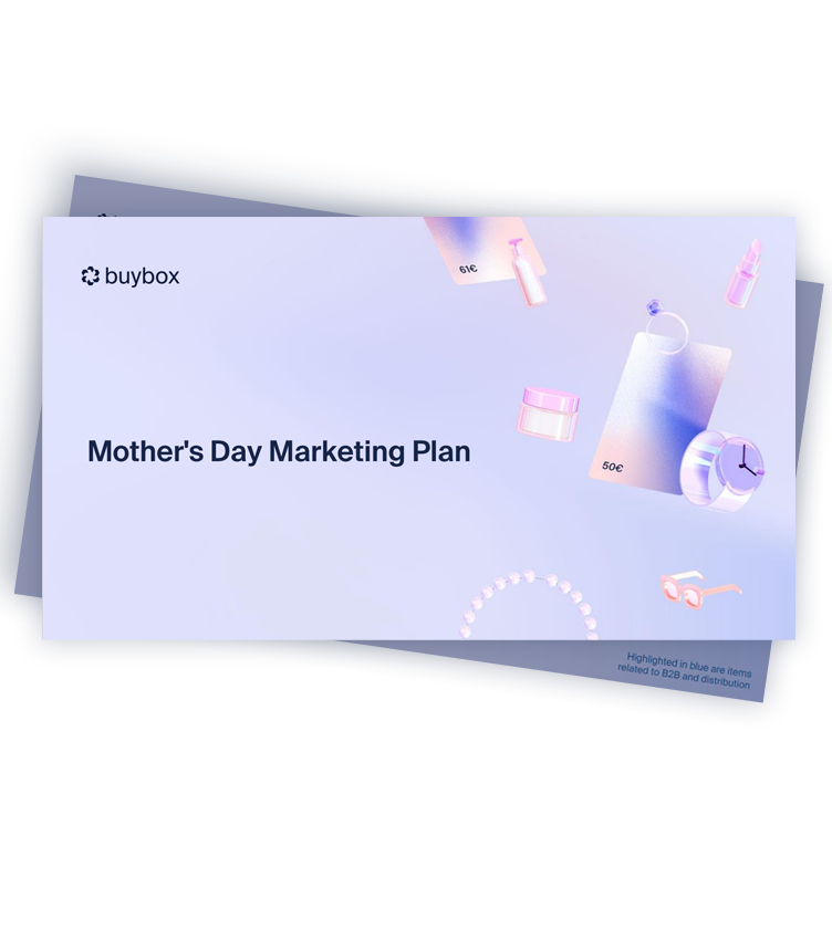 Buybox - Gift card marketing campaign for Mother's Day