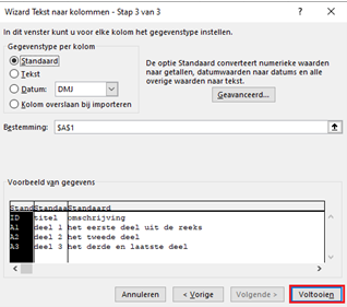 Hoe zet ik een CSV om in Excel?
