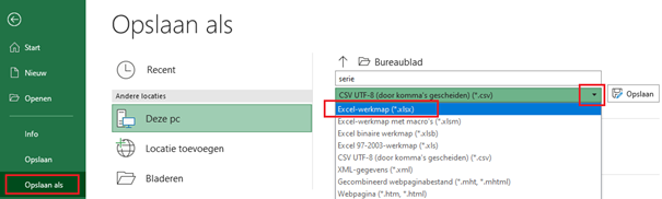 Hoe zet ik een CSV om in Excel?