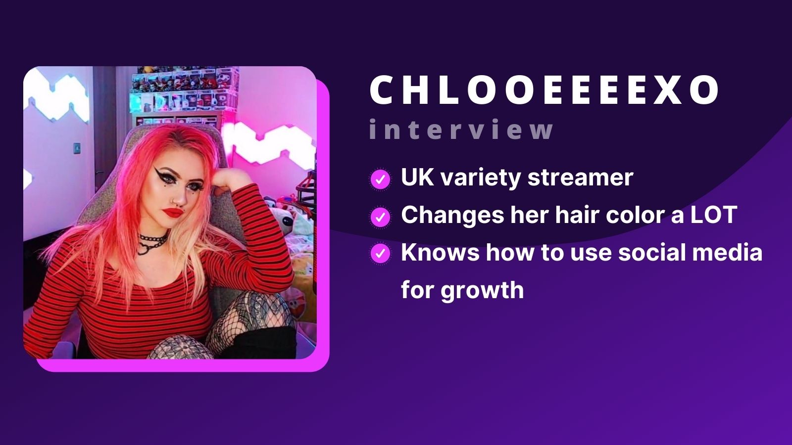 Chlooeeeexo // Streamer Interview with Fairly Odd Streamers