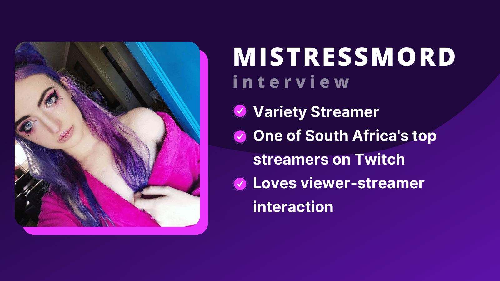 MistressMord // Streamer Interview with Fairly Odd Streamers