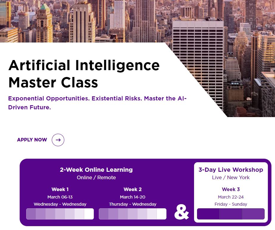 AI Master Class for Senior Leaders, C-Level Executives and Board Members
