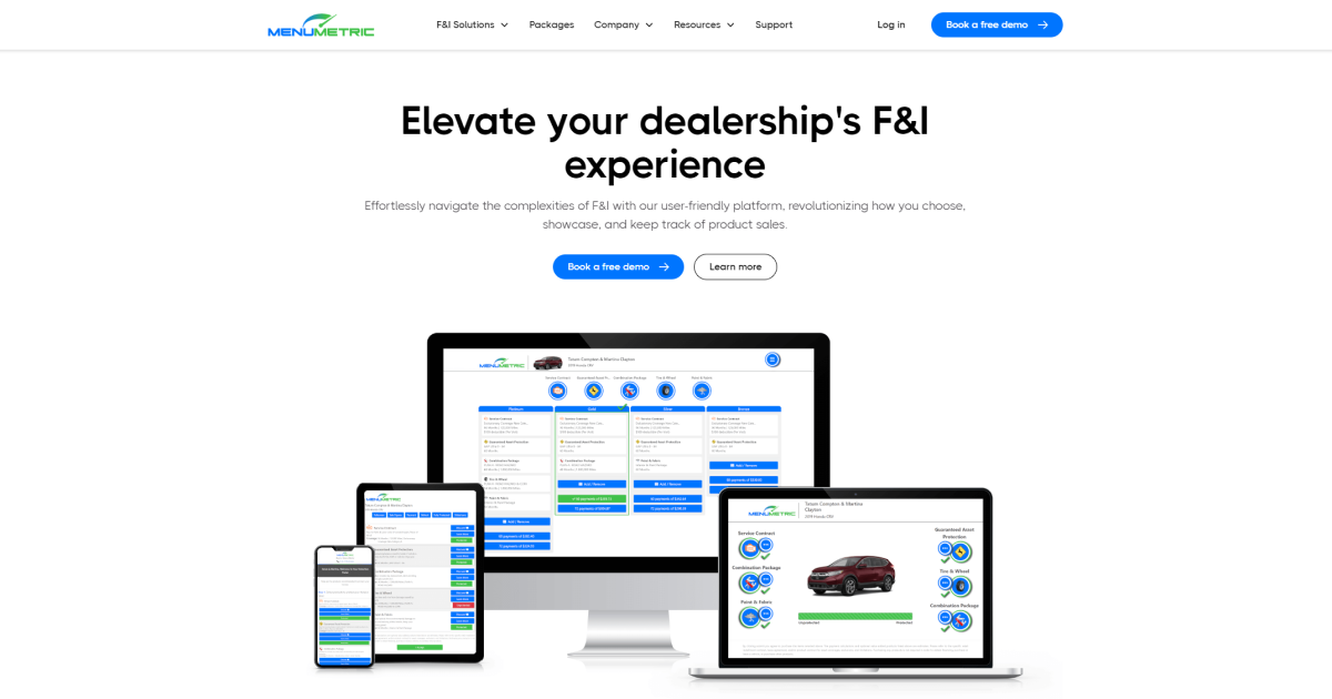 F&I Printed Menu | MenuMetric