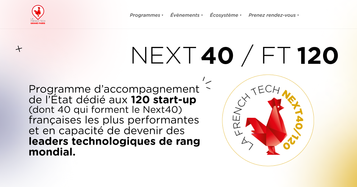 Retrouvez notre programme "NEXT40 / FT120"