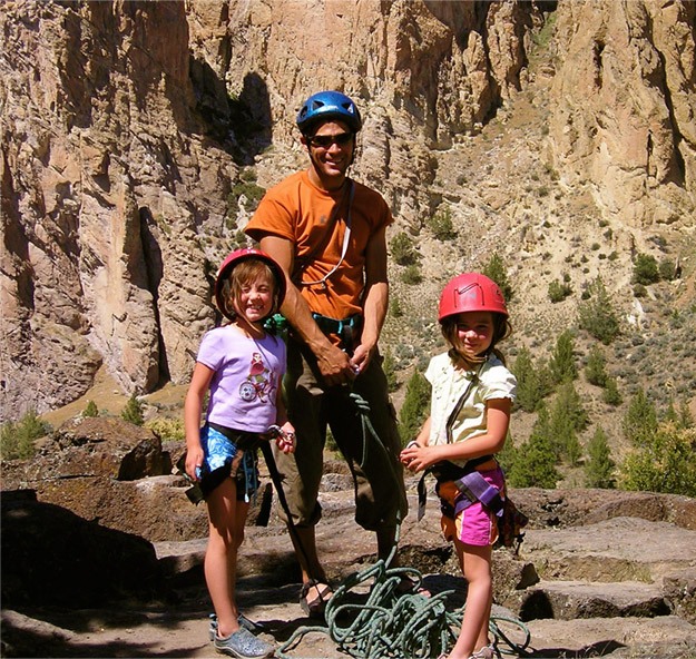 Family Rock Climbing at Smith Rock