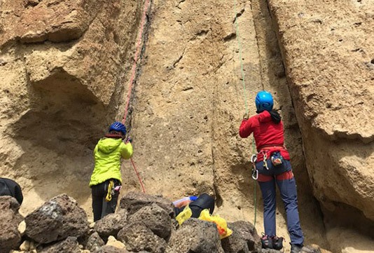 Adult Rock Climbing Camps - Chockstone Climbing Guides