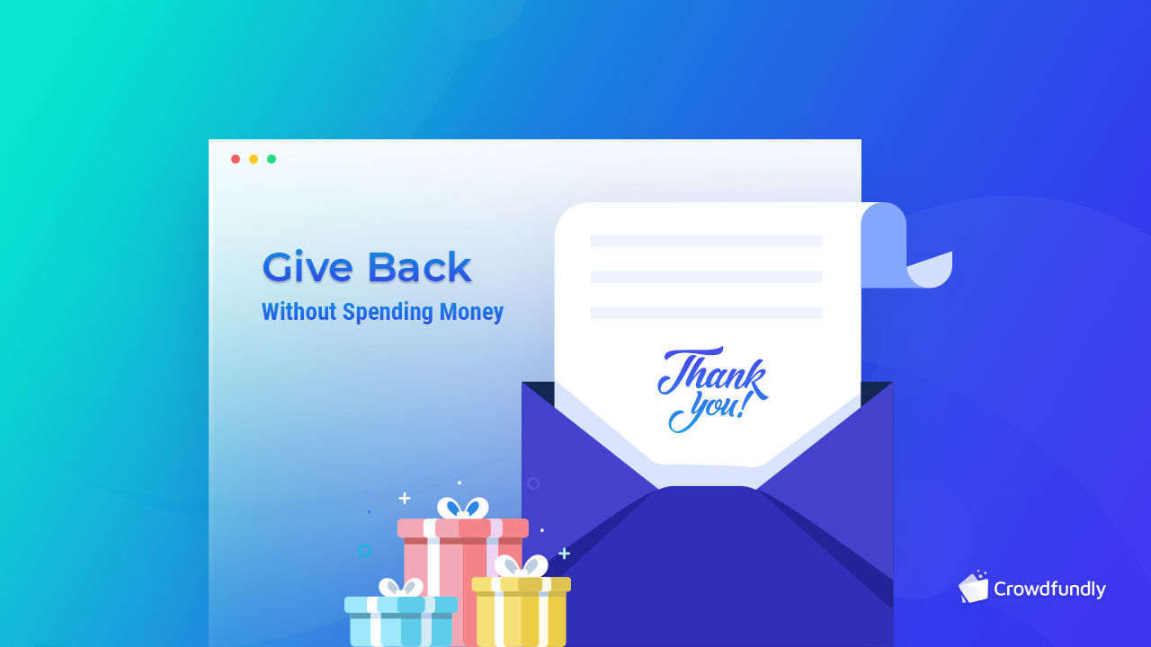 5+ Great Ideas To Give Back Without Spending Money