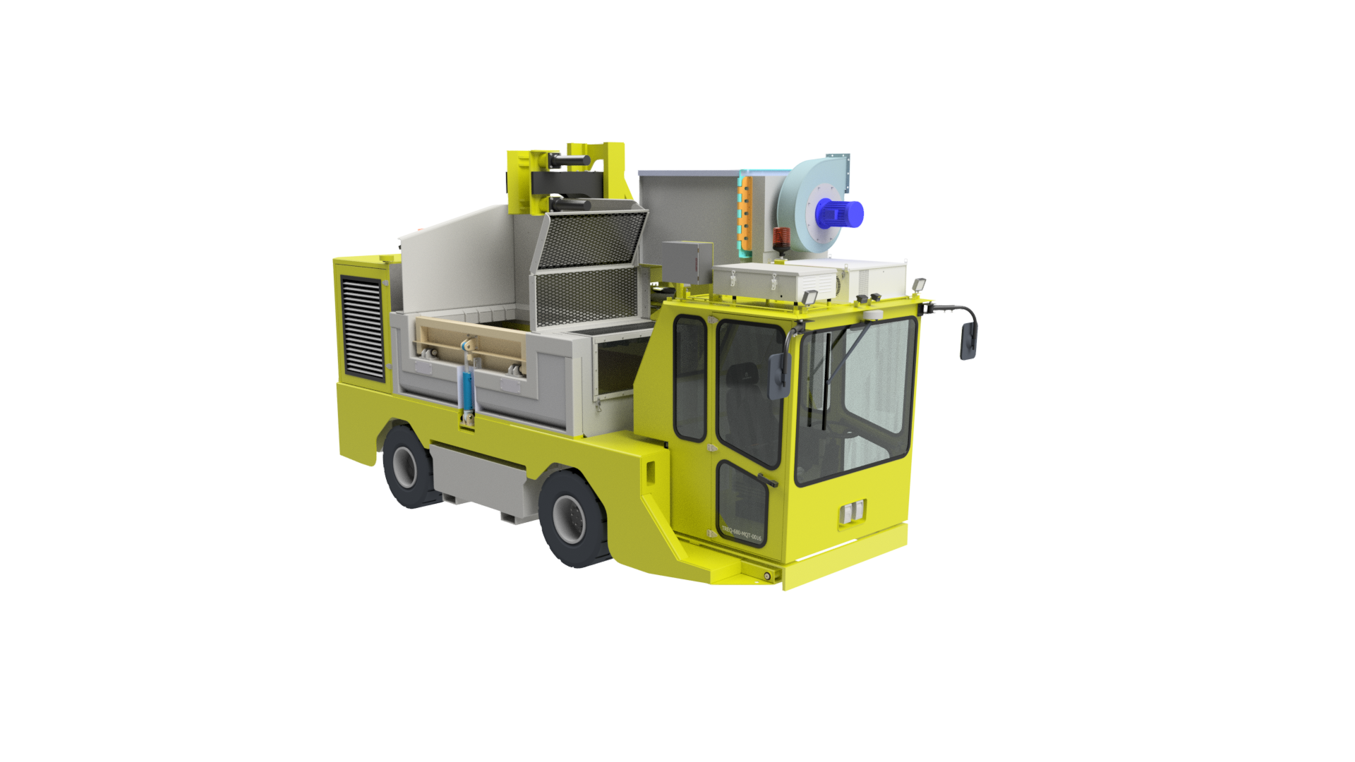 Anode Grinding Vehicle