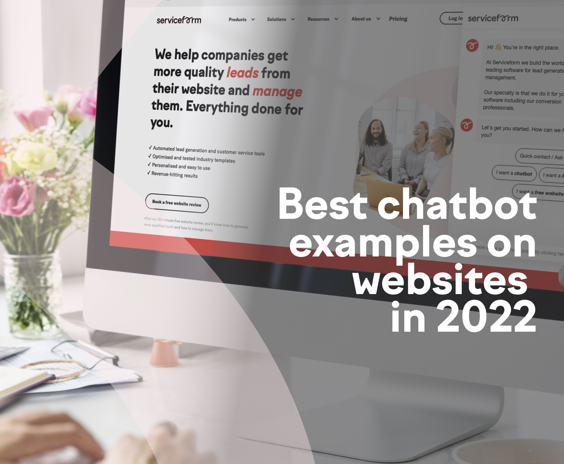 Los mejores ejemplos de chatbot en sitios web en 2022