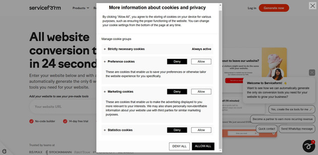 New Spanish Serviceform 2023